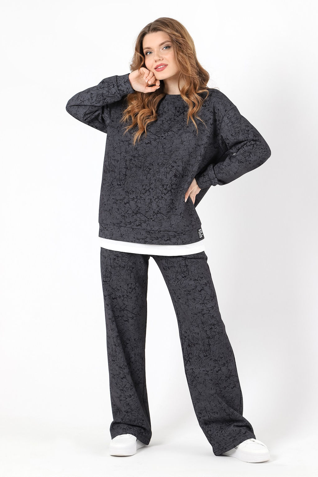 VIOTEX Костюм Салли к-865 чёрный 1403557104 — купить за 3000 ₽ в ...